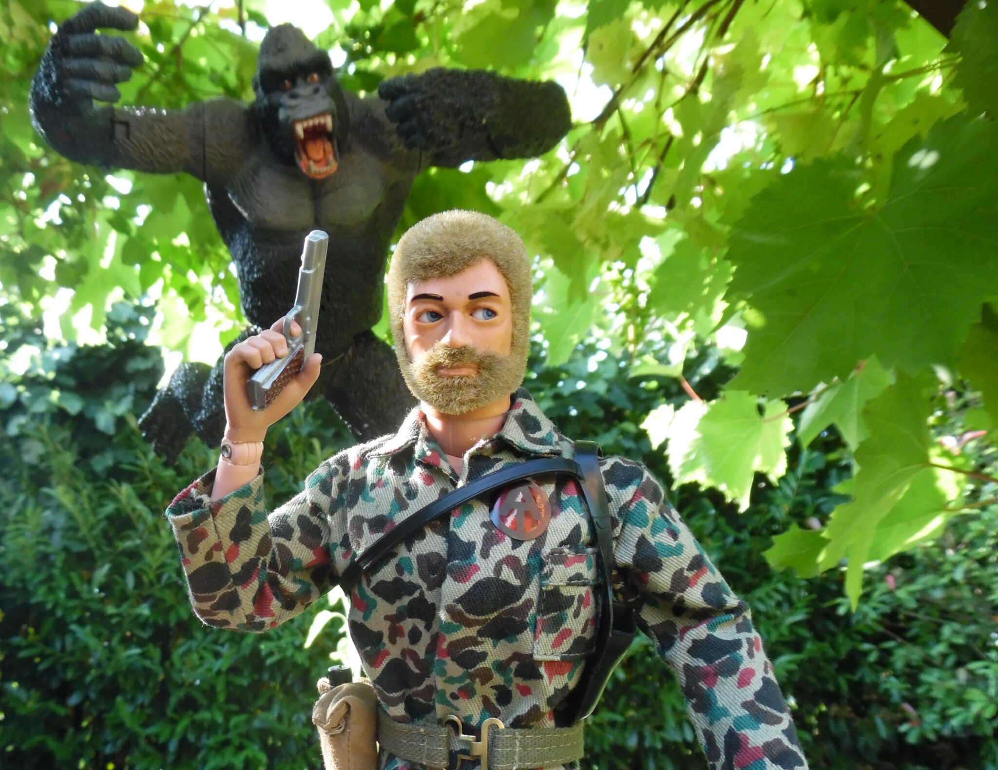 Action Man With Eagle Eyes, Gripping Hands, And Flocked Hair: Features ...